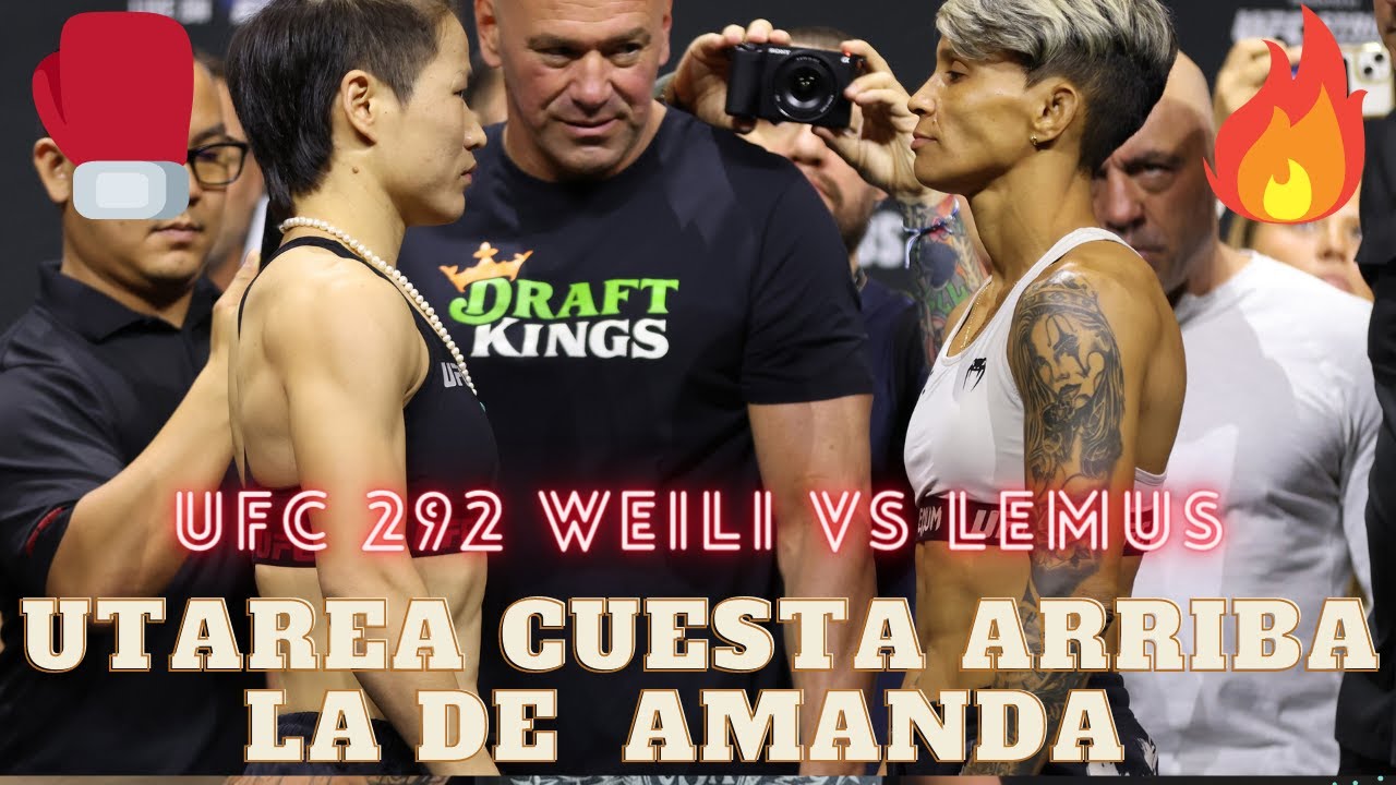 UFC 292 ¿seguirá intacto el reinado de Zhang? - YouTube