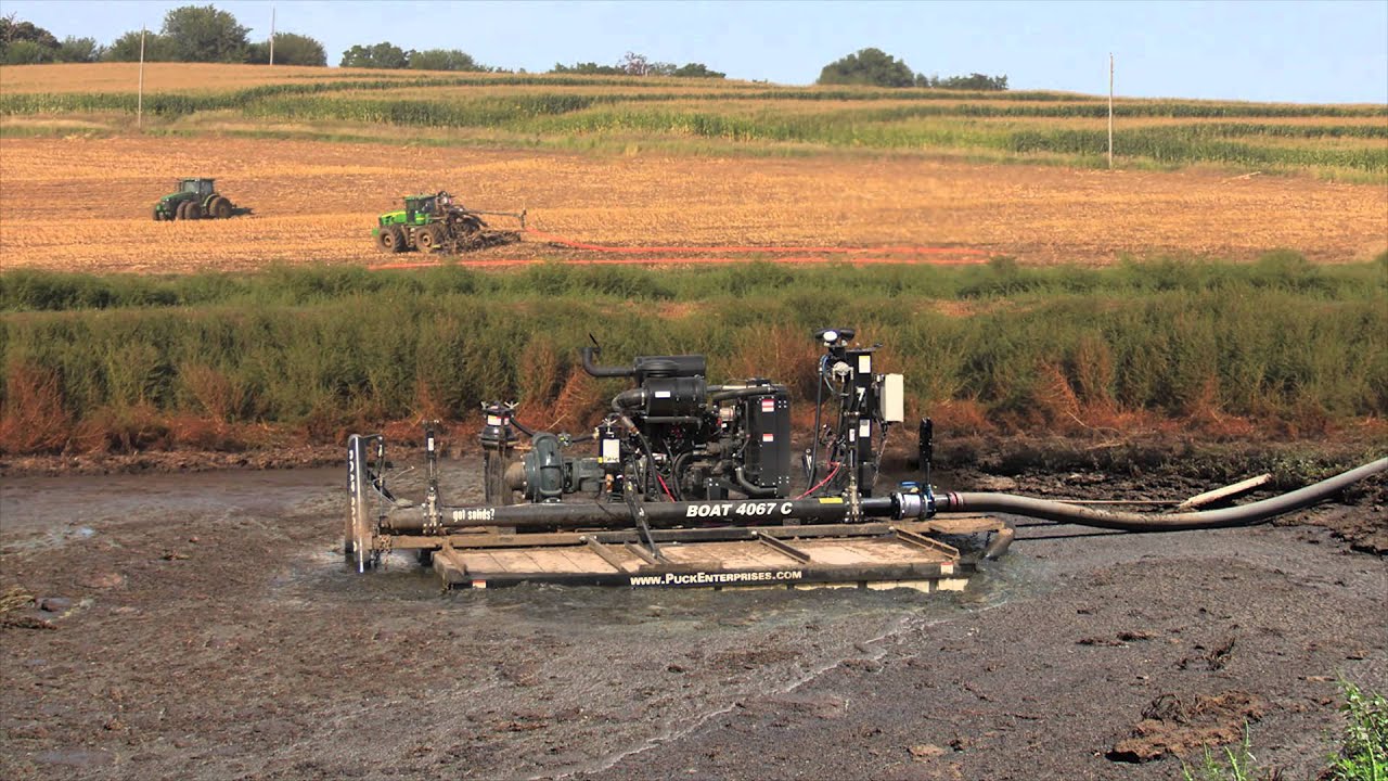 Puck Agitation Boat Versatility : Agitate and Pump - 2015 - YouTube