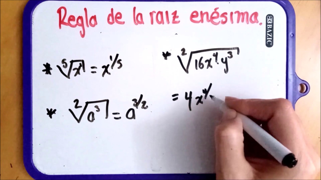 Simplificación de radicales/raíz enesima ejercicios + 📎PDF reglas ...