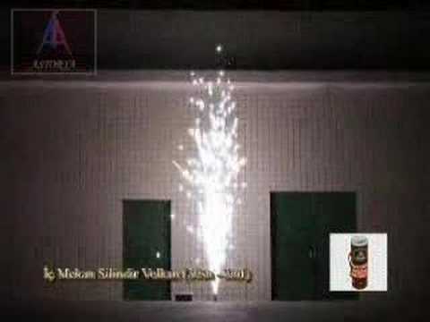 30sn. 3mt silindir volkan