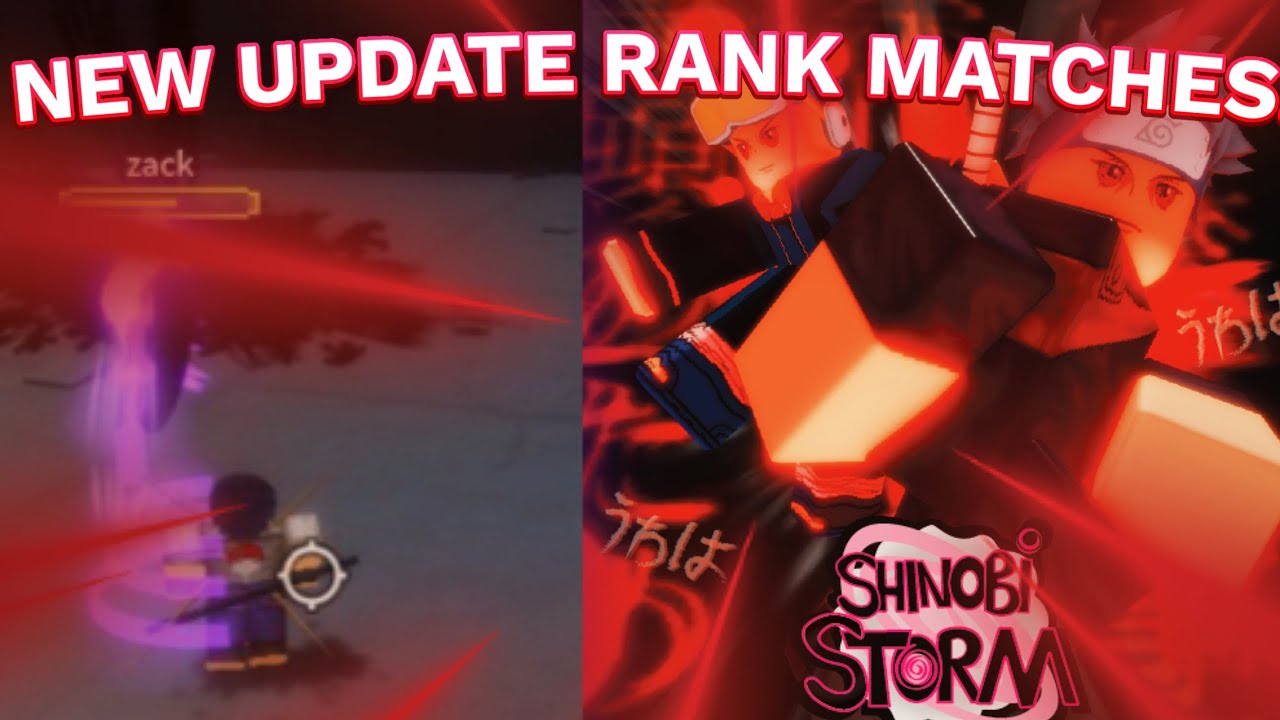 NEW RANKED IS FUN! ( Roblox Shinobi Storm Update) - YouTube