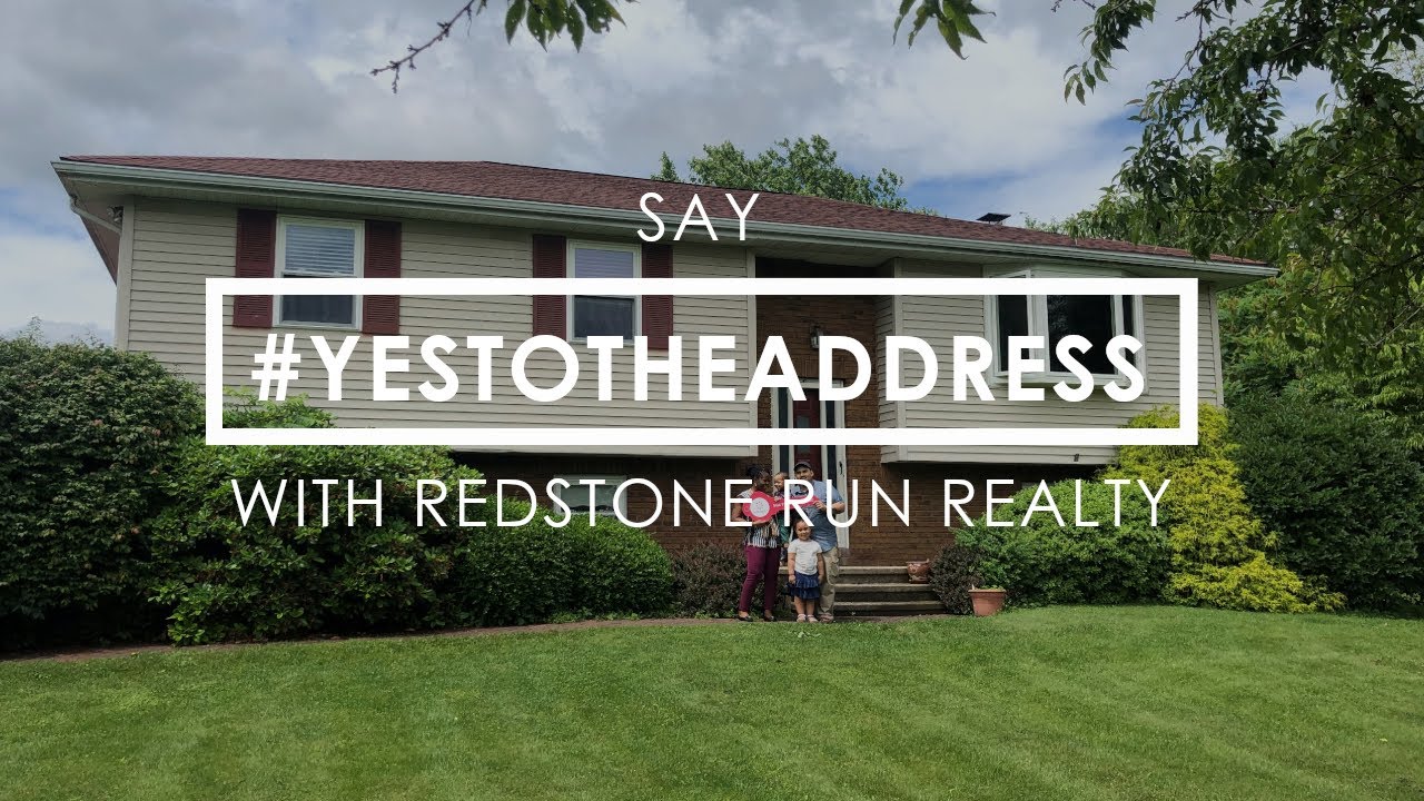 Say 'YES to the Address' with Redstone Run Realty - YouTube