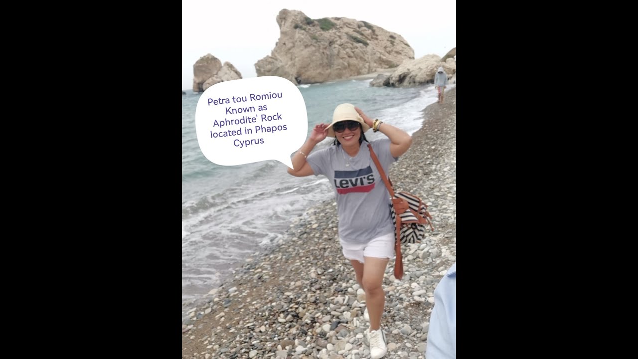 Aphrodite rock in Phapos Cyprus Vlog /Lilibeth Bello - YouTube