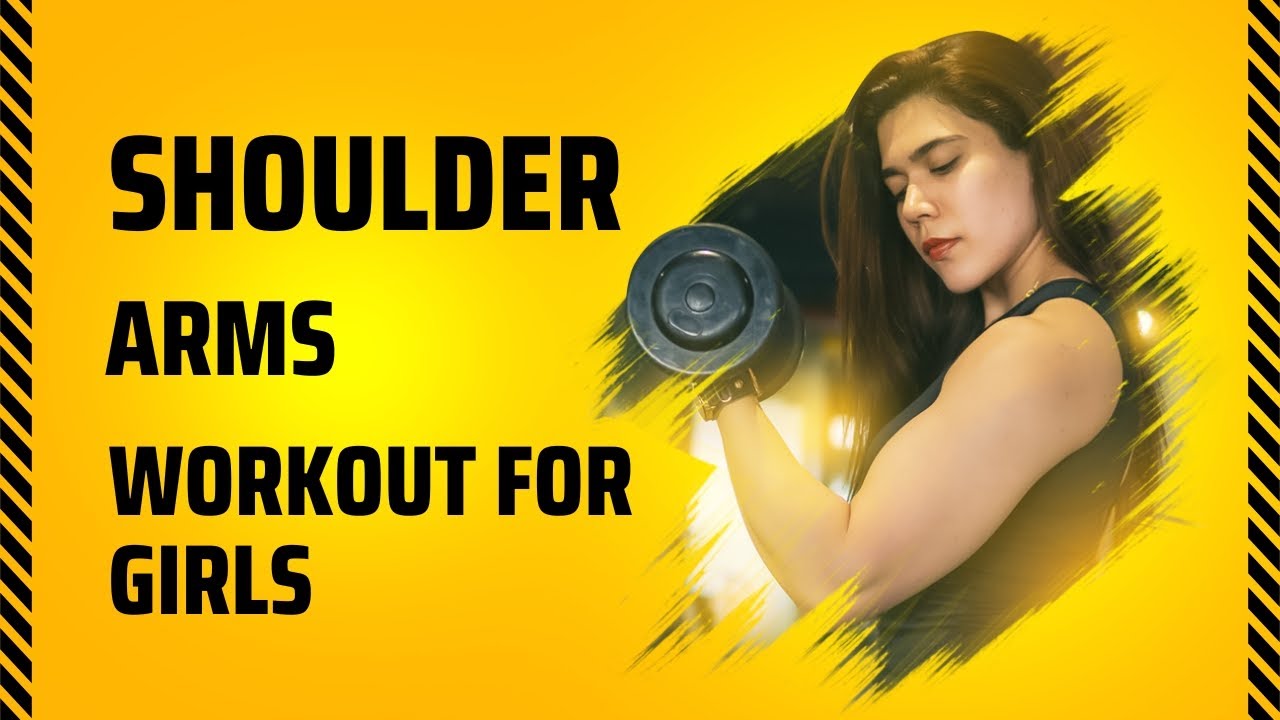 SHOULDER & Arms workout for girls Toned arms workout #fitness - YouTube