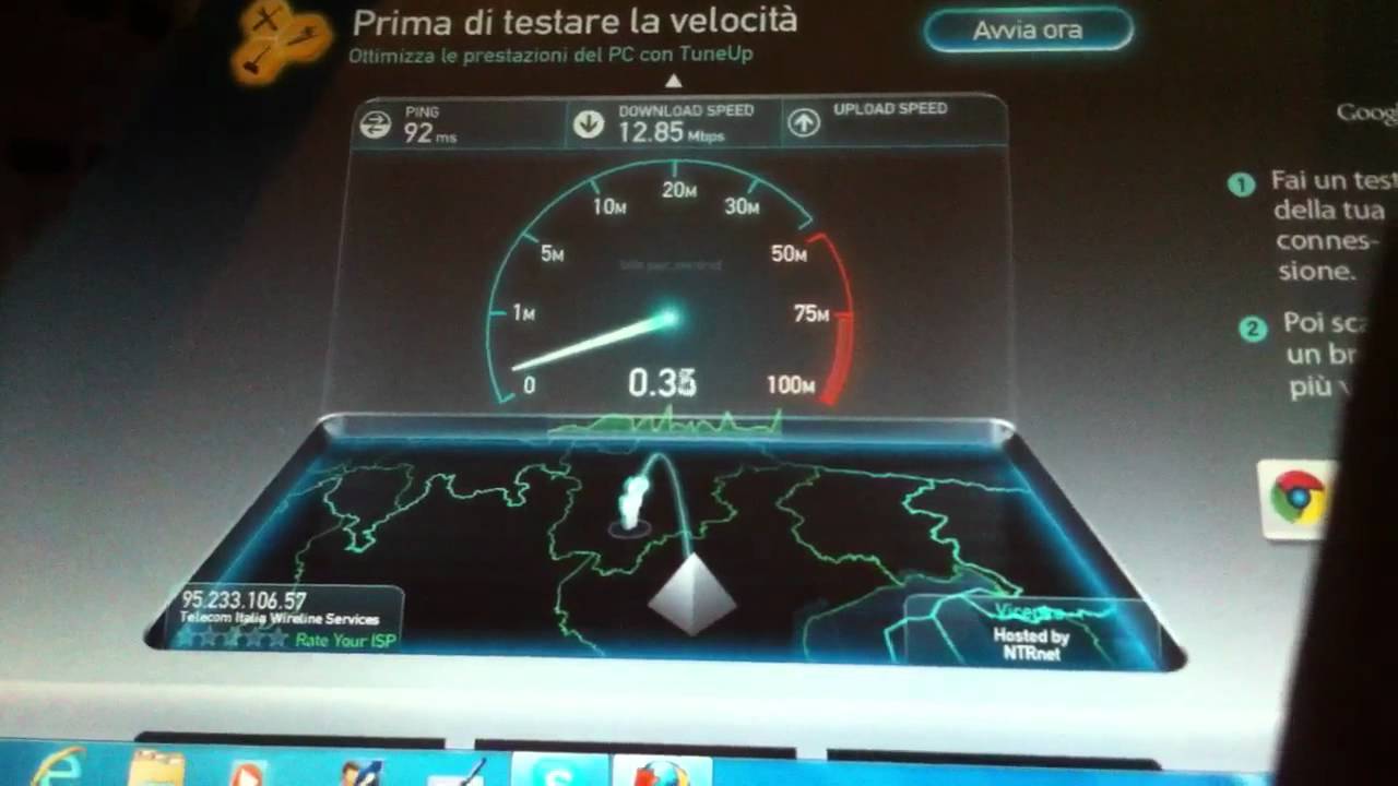 Tim 20 mega speed test - YouTube