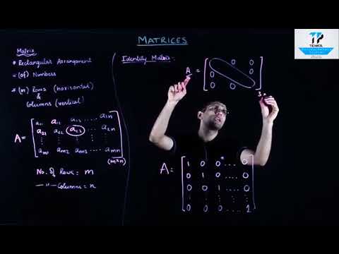 Types of Matrix - class 12 - YouTube