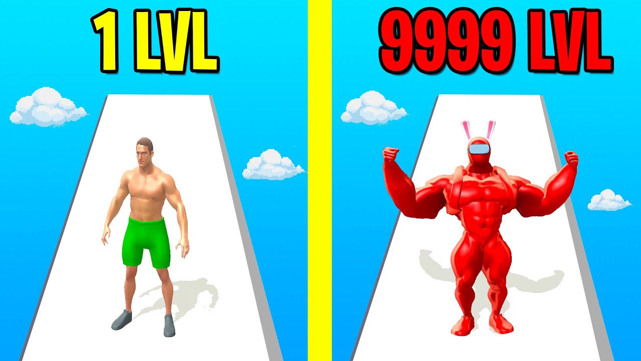 Muscle Rush ALL LEVELS! NEW GAME Muscle Rush WORLD RECORD! - YouTube