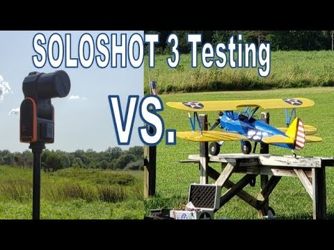 SOLOSHOT3: Filming RC Airplane - Test 2 - YouTube