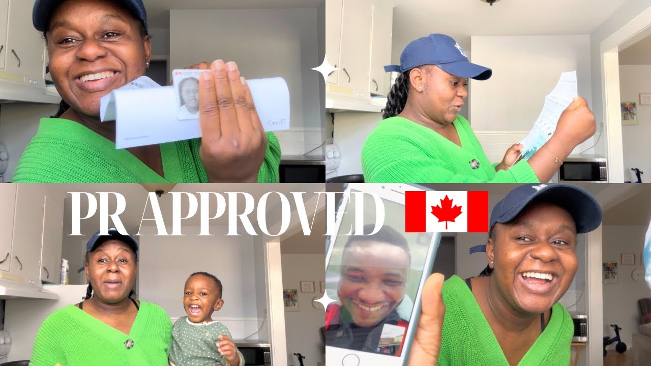 It's Official! We Got Our Pr Cards! Telling My Family About My Canadian ...