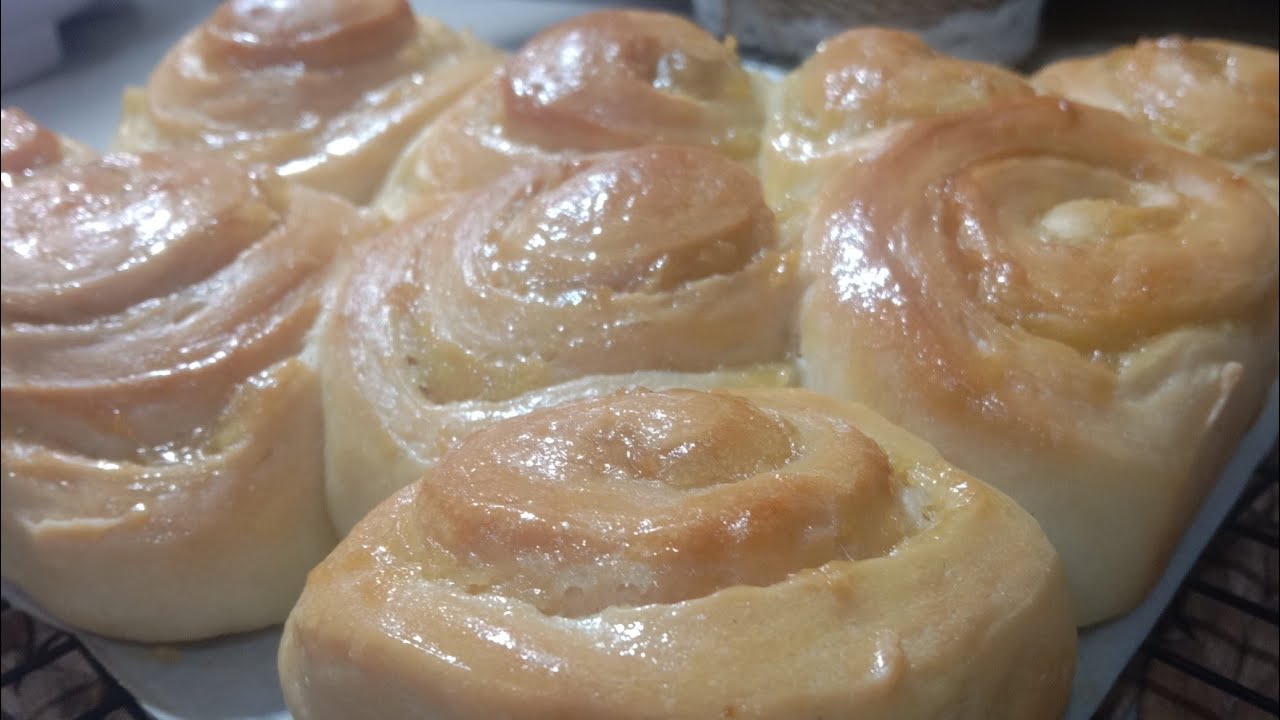 RESEP ROTI GULUNG ISI GULA DURIAN || TANPA ULEN TANPA MIXER || LEMBUT ...