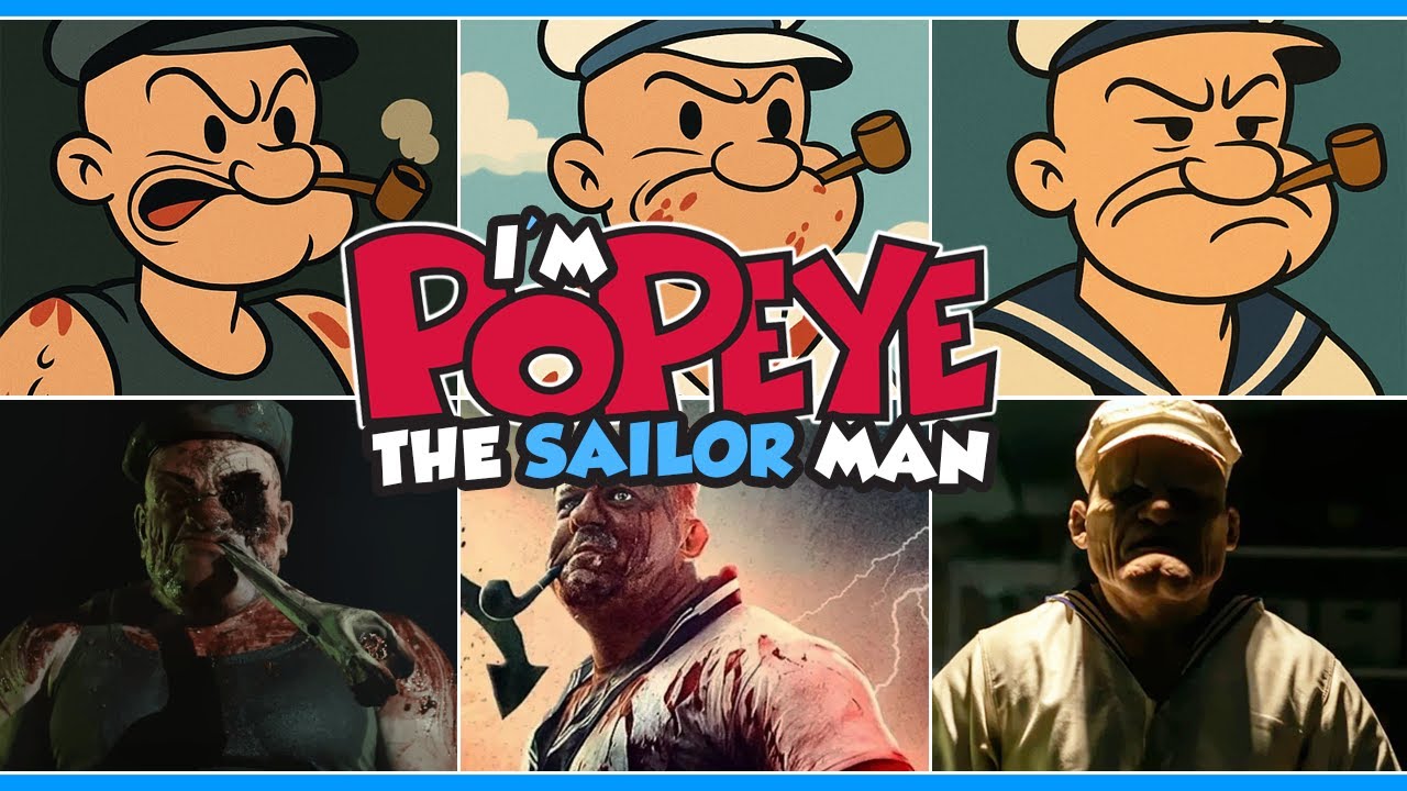 Popeye the Slayer Man + Popeye's Revenge + Shiver Me Timbers | Horror ...