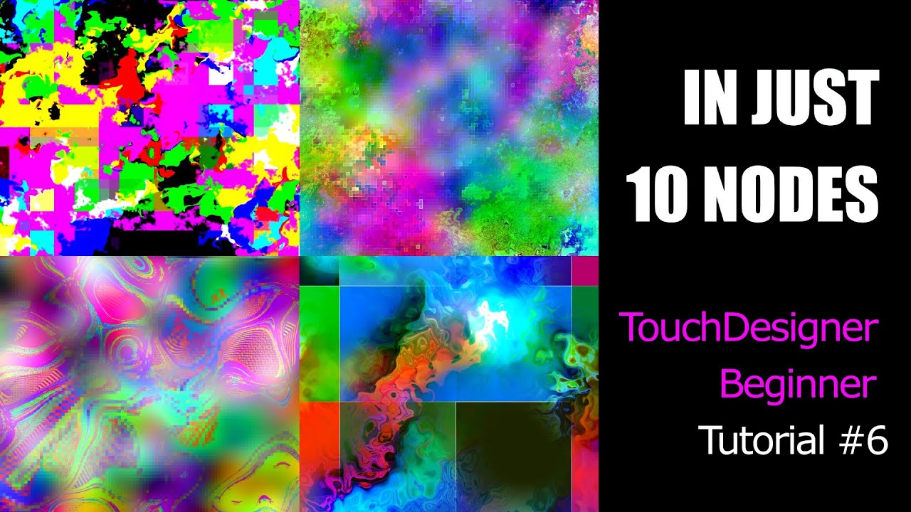 Pixel Art Visuals - Masking TOP - In Just 10 Nodes | TouchDesigner Beginner Tutorial - YouTube