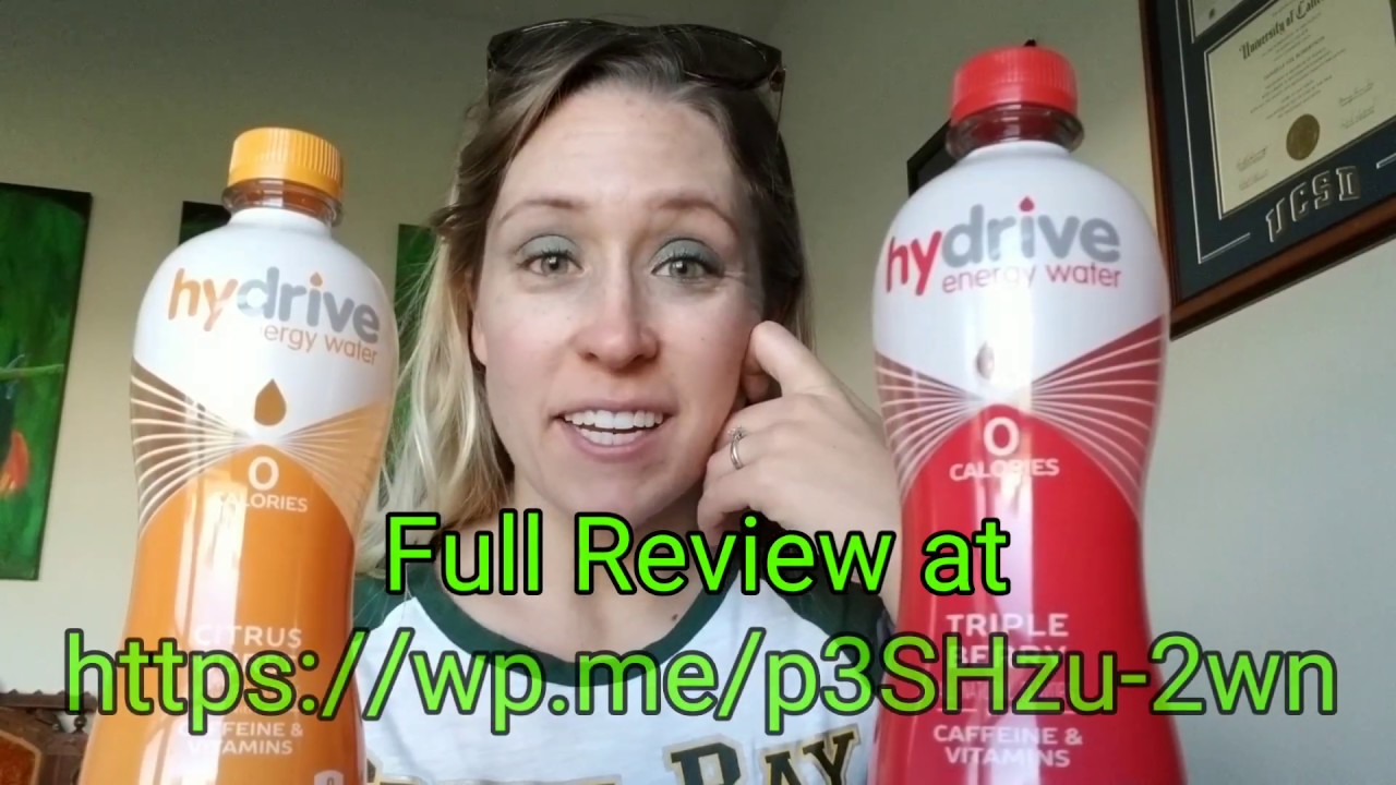 Science Behind Hydrive Energy Water - quick review from food scientist ...
