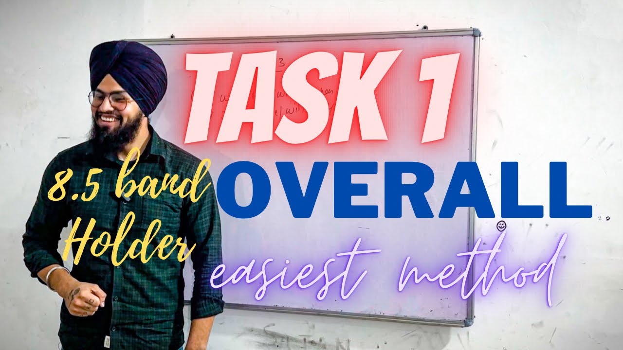 How to write Overall IELST Writing Task 1| easiest method. - YouTube