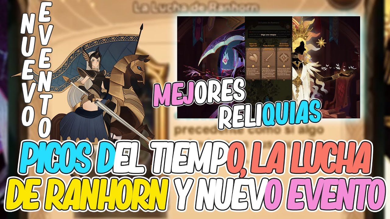 Afk arena | picos del tiempo, la lucha de Ranhorn - YouTube