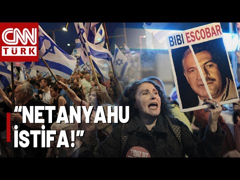 İsrail'deki Sıcak Dakikalar CNN Türk'te! Hükümet Karşıtı Dev Protestolar...