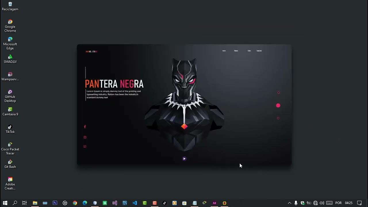 Meni curso de interface em java Criando tela de login Parte 1 - YouTube