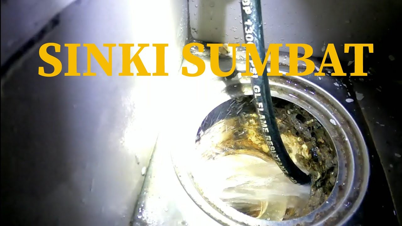 Cara Baiki Saluran Sinki Sumbat 18 / How To Repair Blocked Drain 18 ...