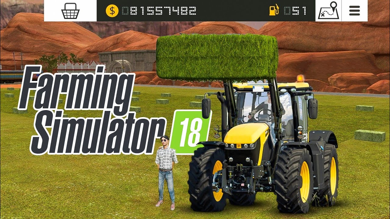 Sheep Feeding With Jcb Fastrac In Farming Simulator 18 | Fs Android ...
