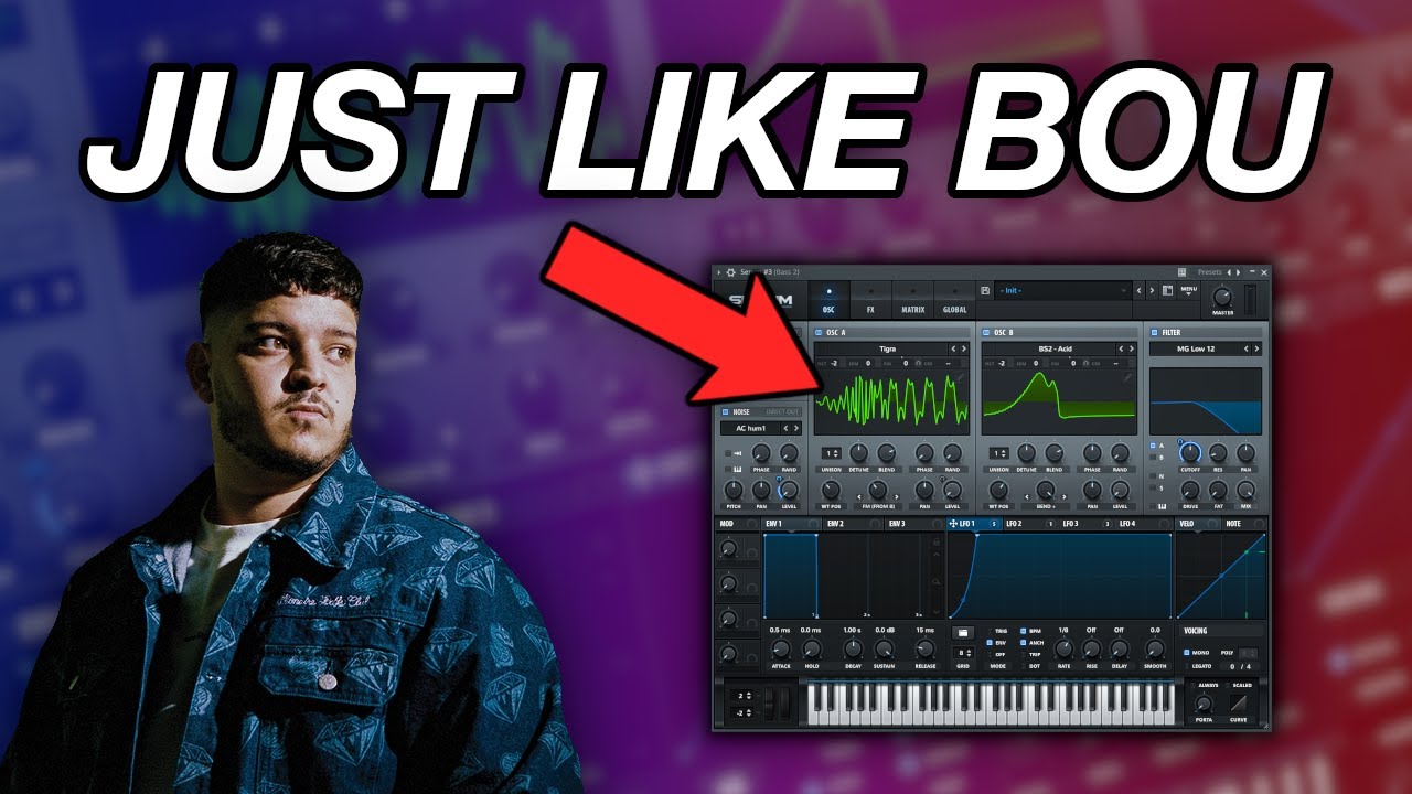 MAKING BOU STYLE DNB 🔥 SERUM DRUM AND BASS TUTORIAL - YouTube