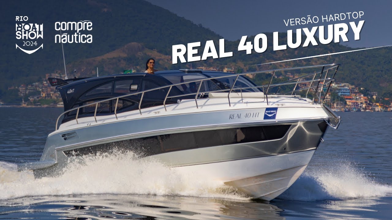 Navegamos na Real 40 Luxury versão hardtop | Real Powerboats | Compre ...