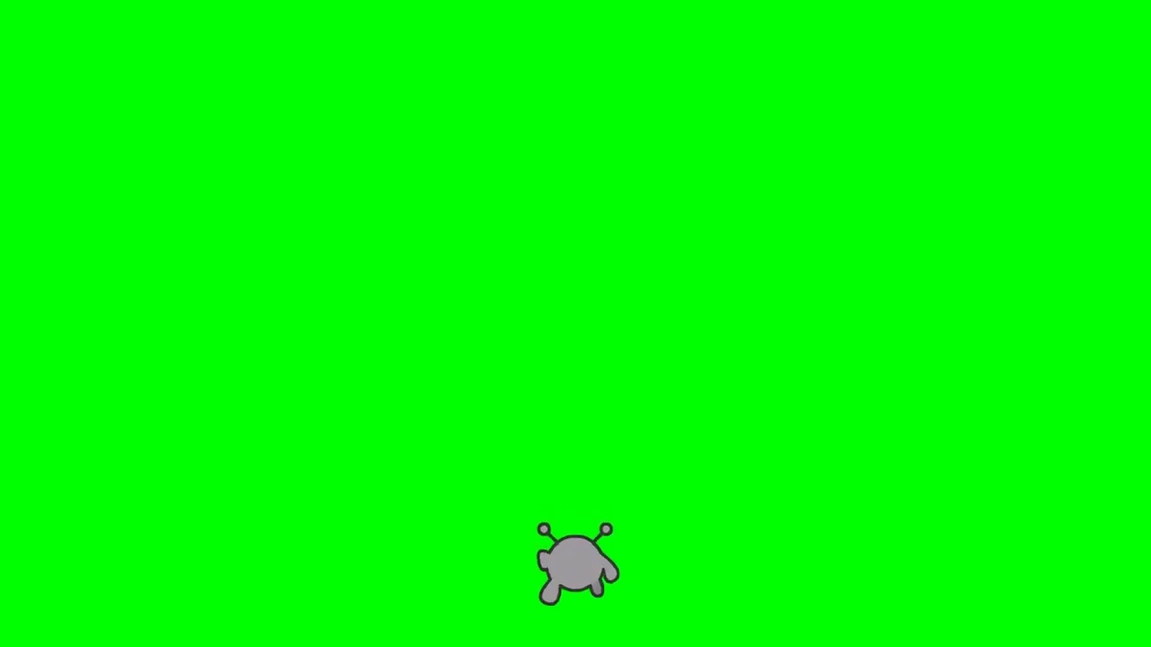Run Alien Greenscreen - YouTube
