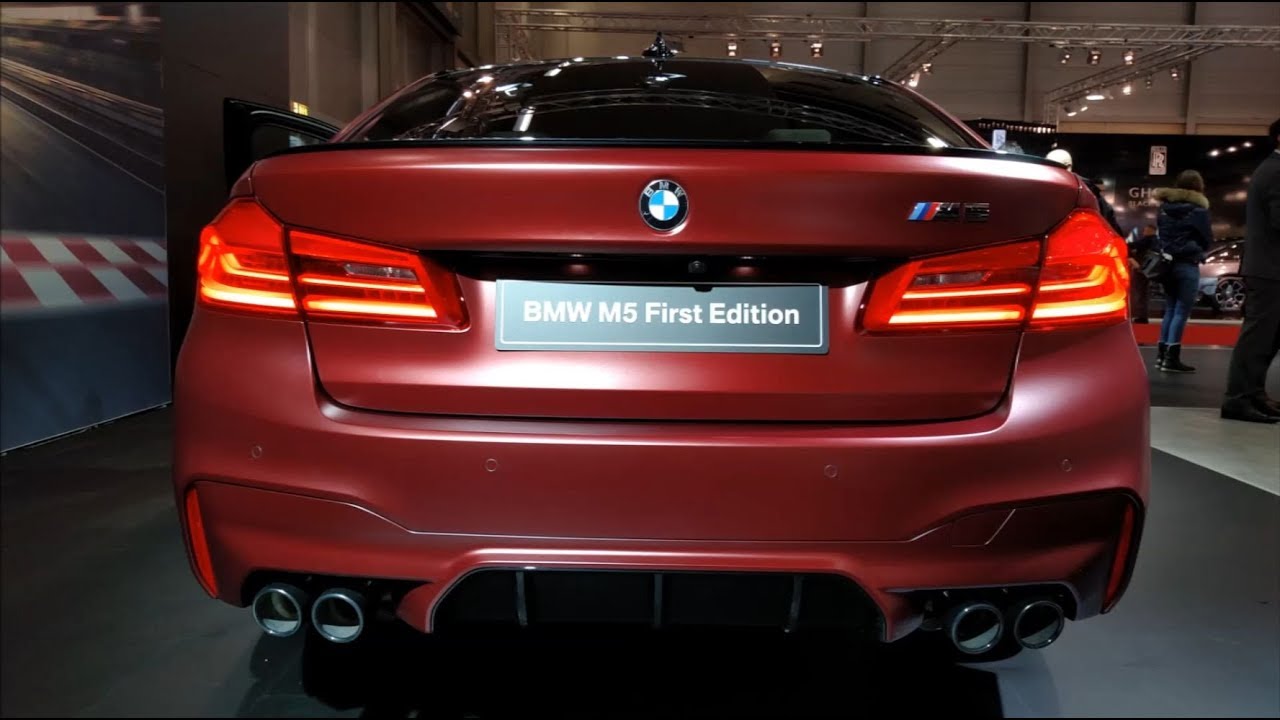 BMW M5 - First Edition - Vienna Autoshow 2018 - Preview Day - YouTube