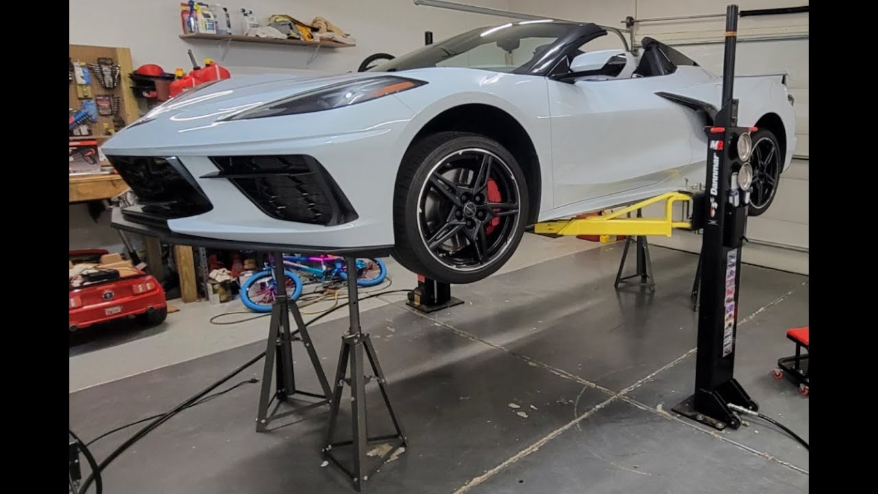 C8 corvette oil change explained in 3minutes - YouTube