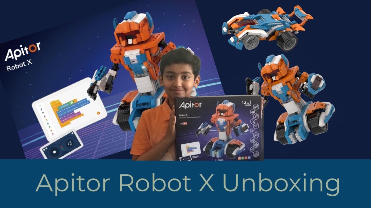 Apitor Robot X Unboxing - YouTube