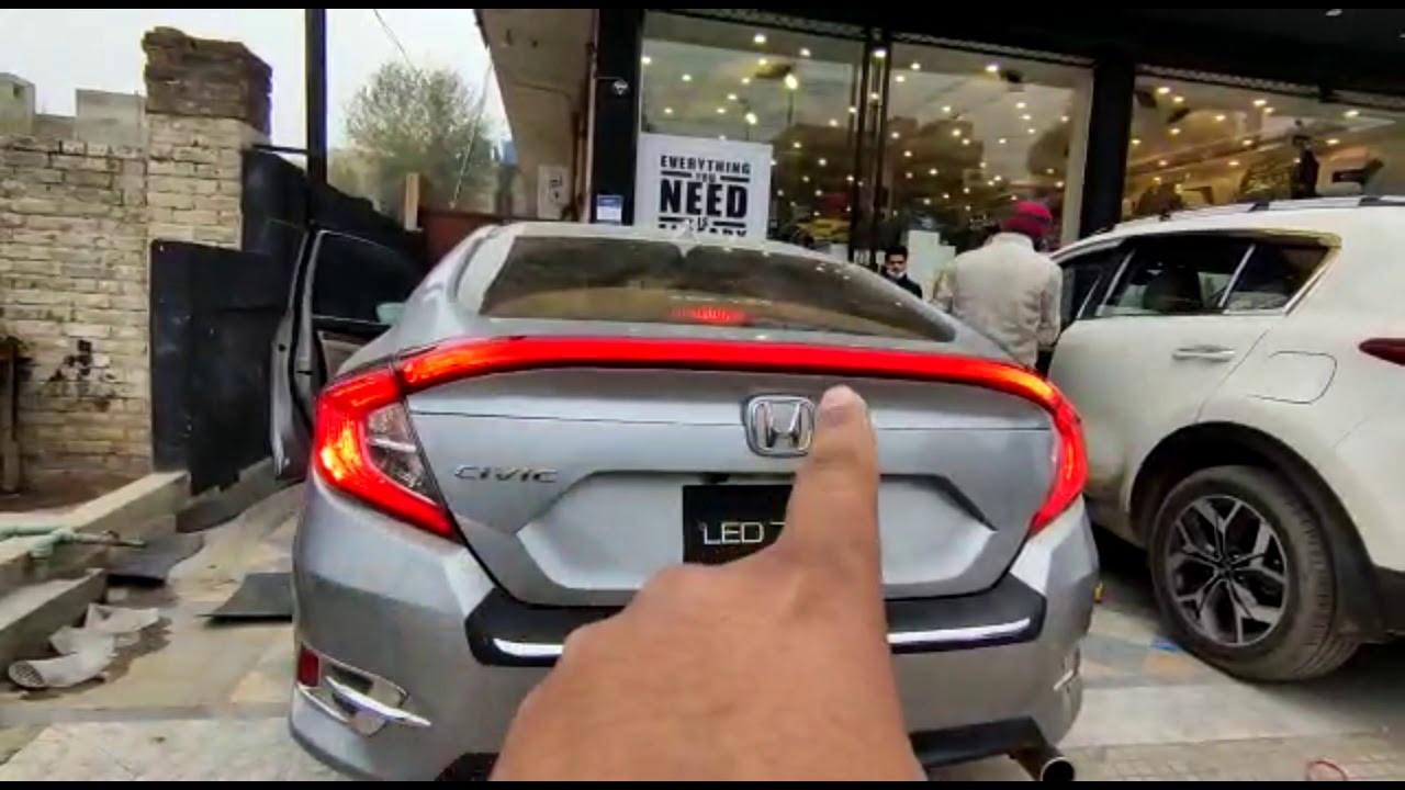 NO.1 Place For Car Modification In Pakistan | Honda Civic Best Chrome ...