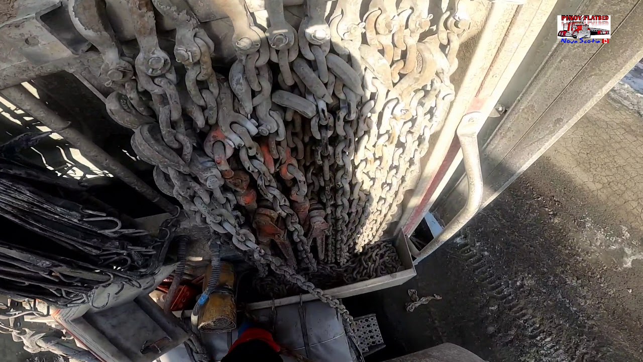 forklift securing load V1 - YouTube