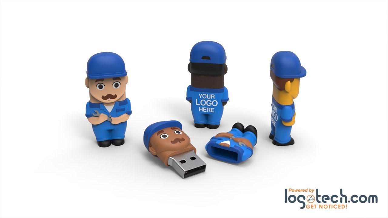 Mechanic USB Flash Drive Male FDPP039 – USB People - YouTube