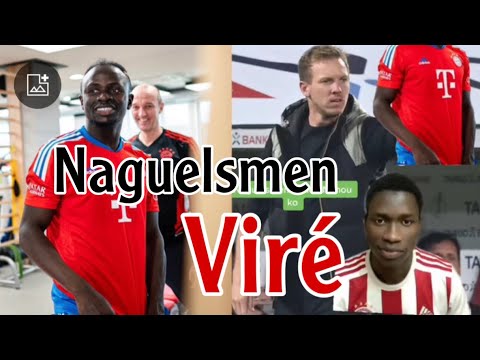 Naguelsmen le coach de Sadio Mane virè par le Bayern - YouTube