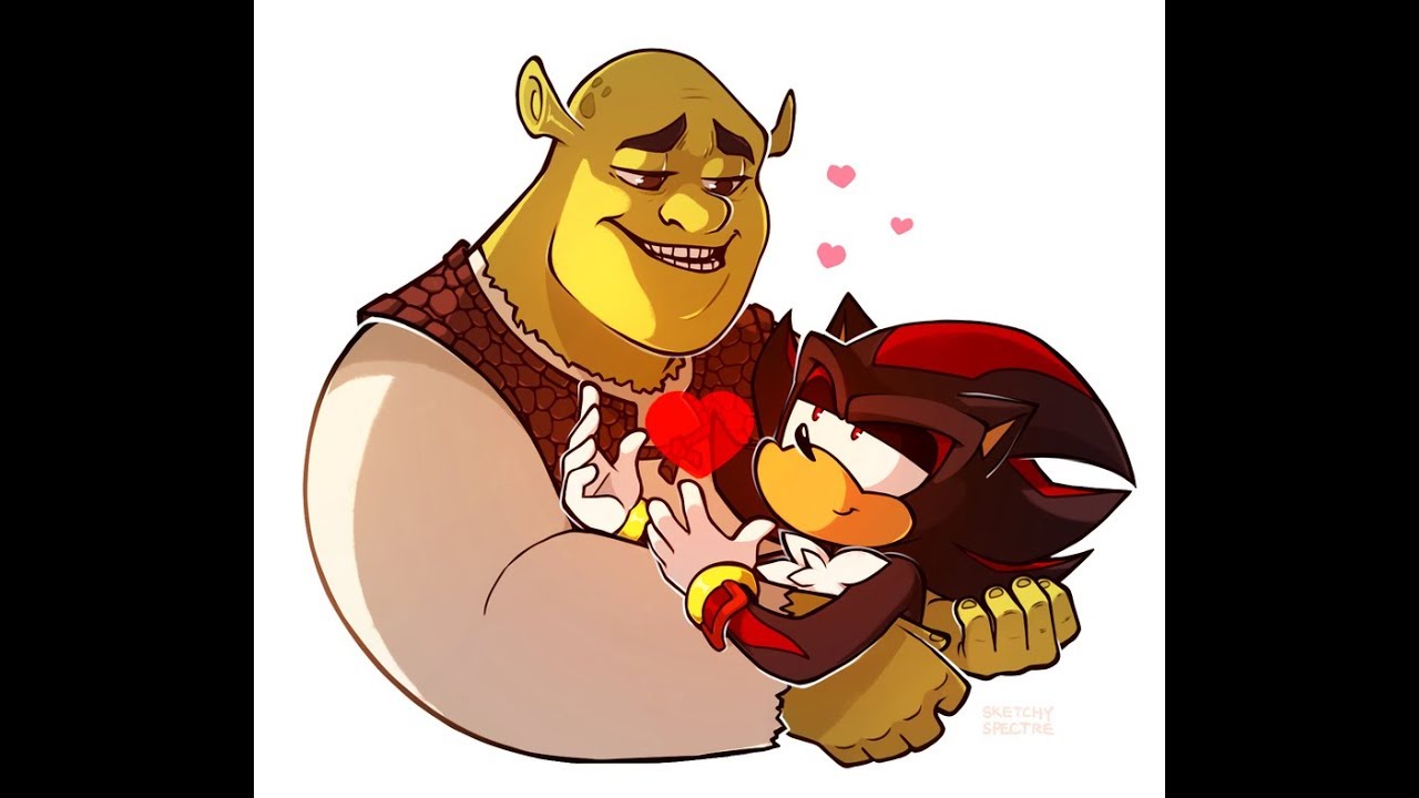 SHREDOW (Shrek x shadow) Nightcore - Everytime we touch - YouTube