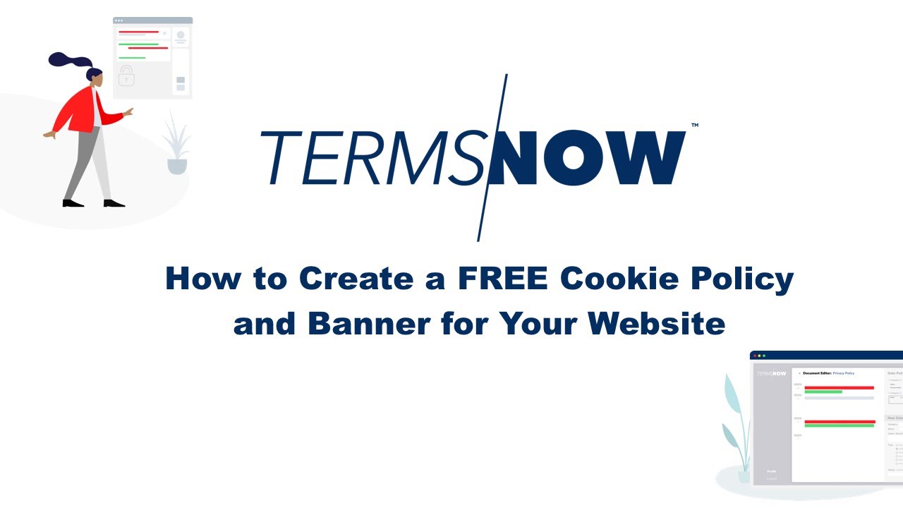 How to Create a FREE Cookie Policy and Banner - YouTube