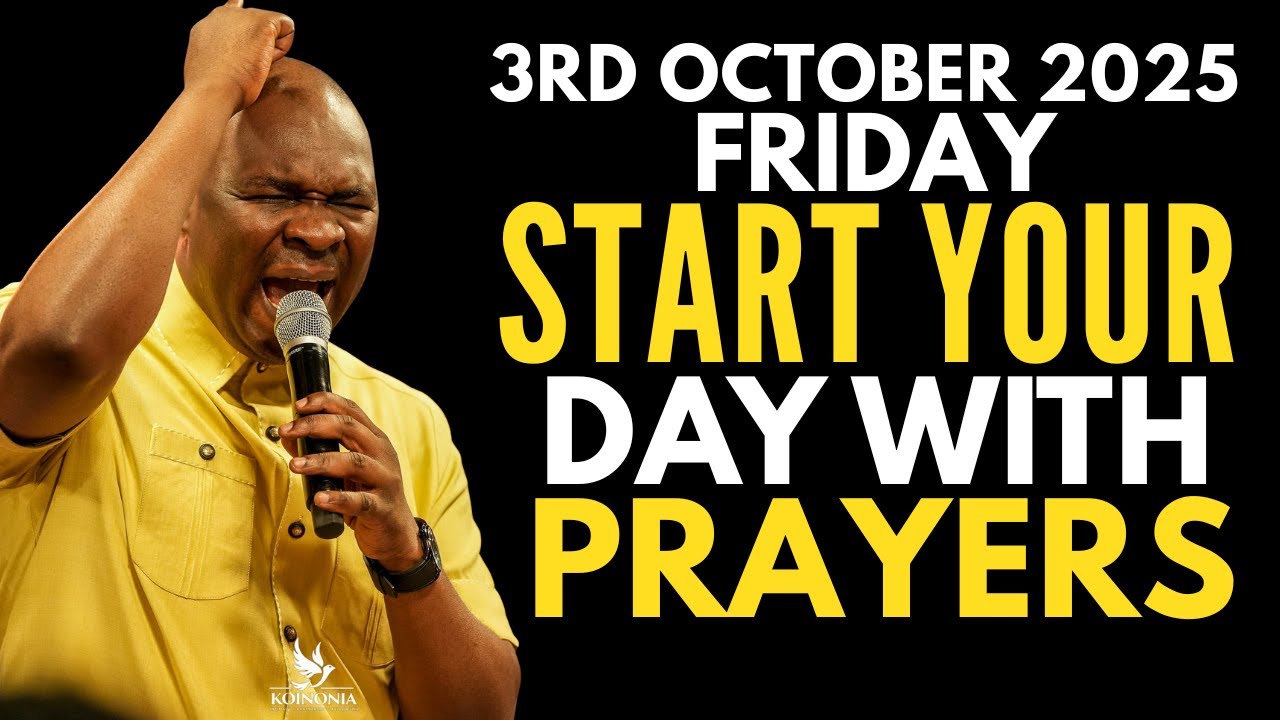 [Friday 3rd October 2025] Start Your Morning With Prayer |Spiritual ...