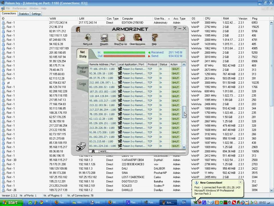 Poison ivy-rat ViruS-BasiC - YouTube