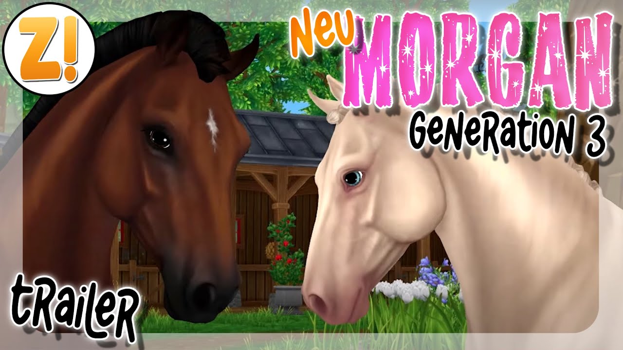 DAS NEUE MORGAN HORSE GENERATION 3 TRAILER 🐴 MORGAN HORSE TRAILER ...