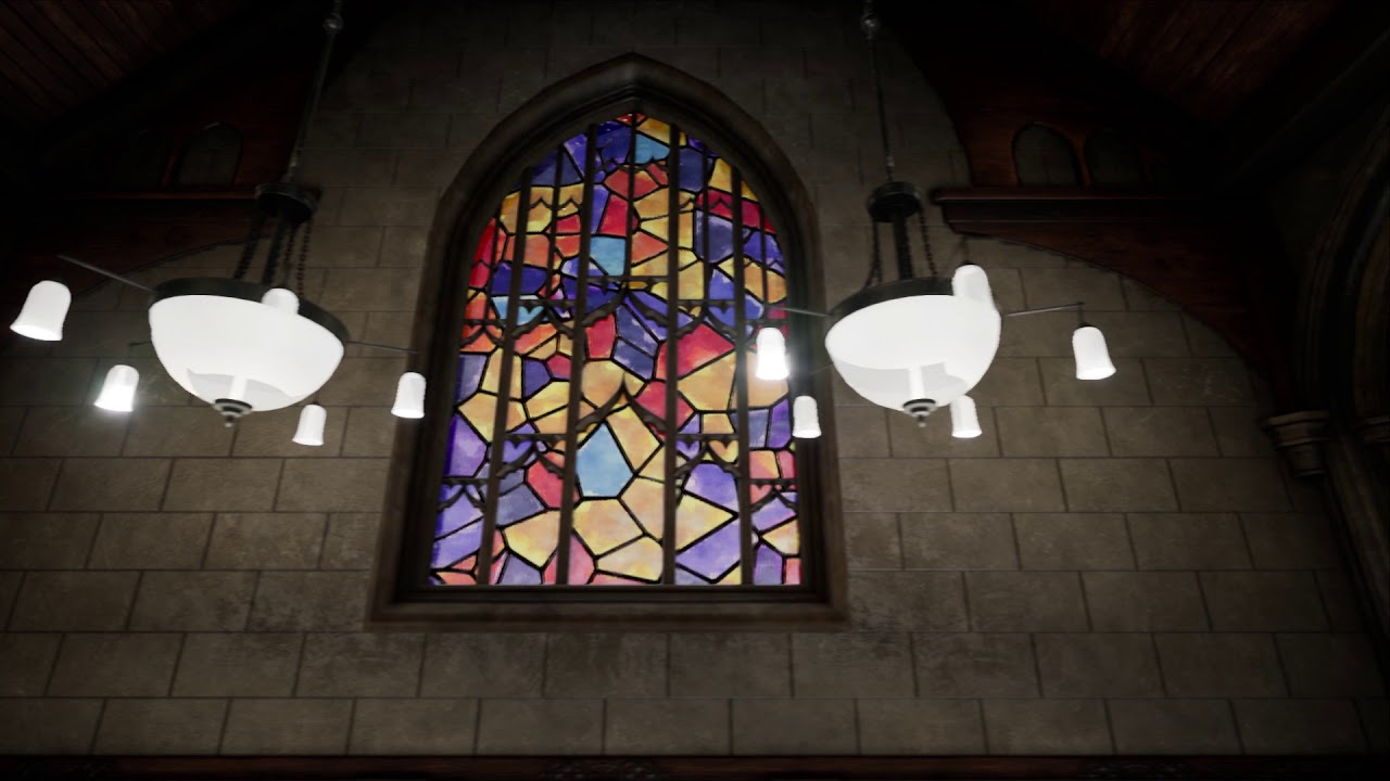Church Interior Rendered in Unreal Engine 4 - YouTube