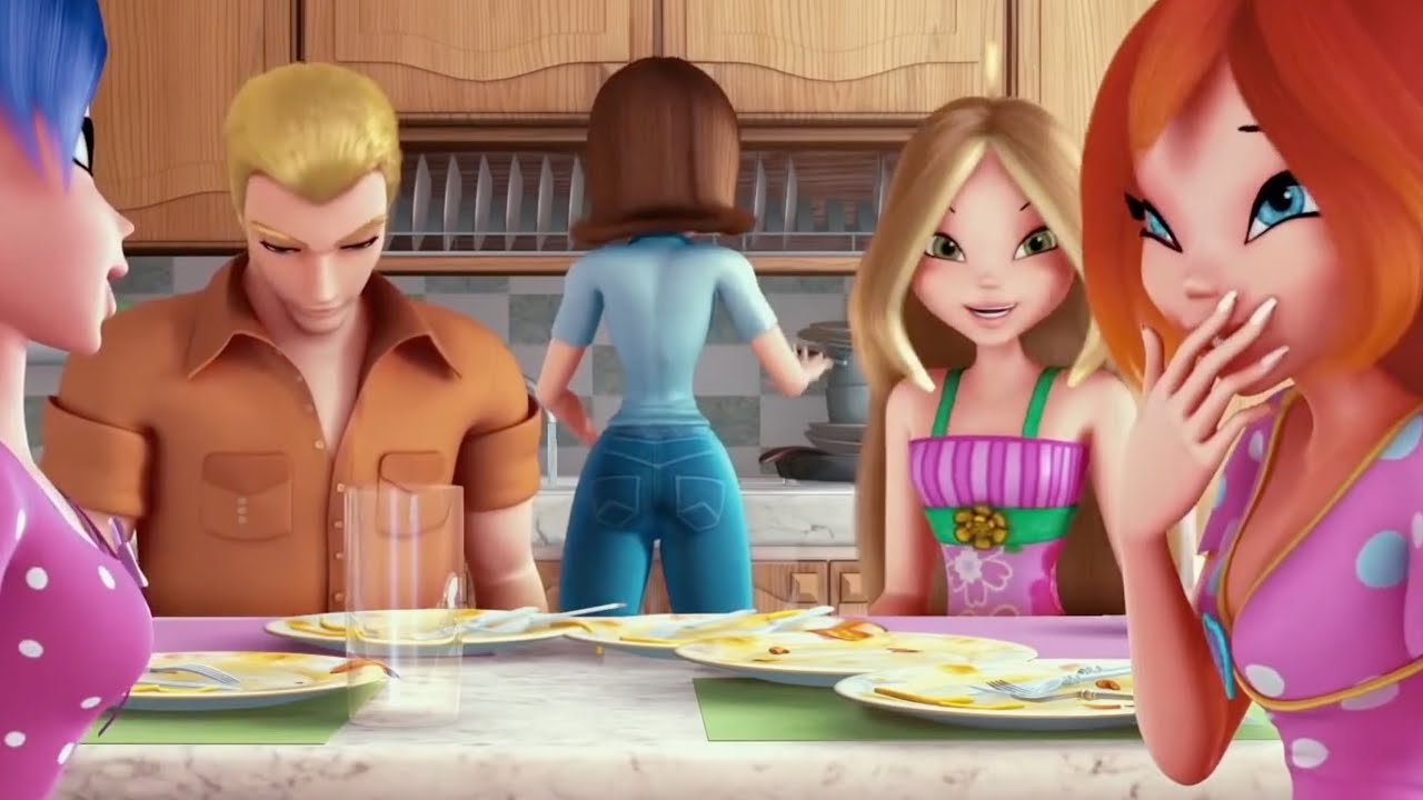 Mike tries repeating breakfast | Winx Club Clip - YouTube