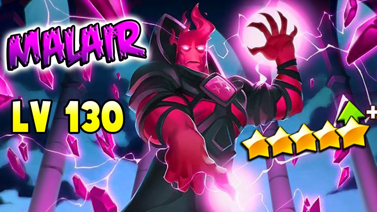 MALAIR LV 130 REVIEW | Monster Legends - YouTube