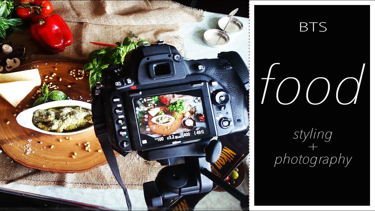 Photography: Food Styling and Photography BTS - YouTube