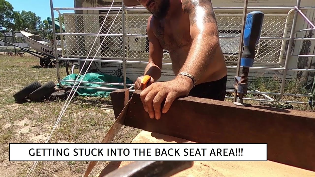 GETTING STUCK INTO THE BACK SEAT AREA! ep23 - YouTube