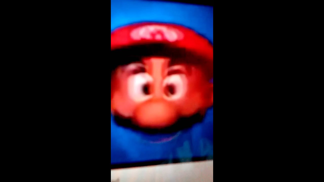 Spinning Mario head funny. - YouTube