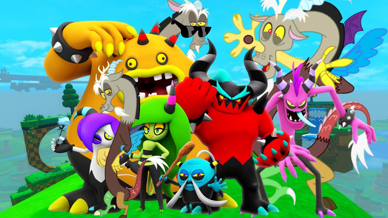 The Deadly Six boss theme x Discord (The Living Tombstone and Sonic ...