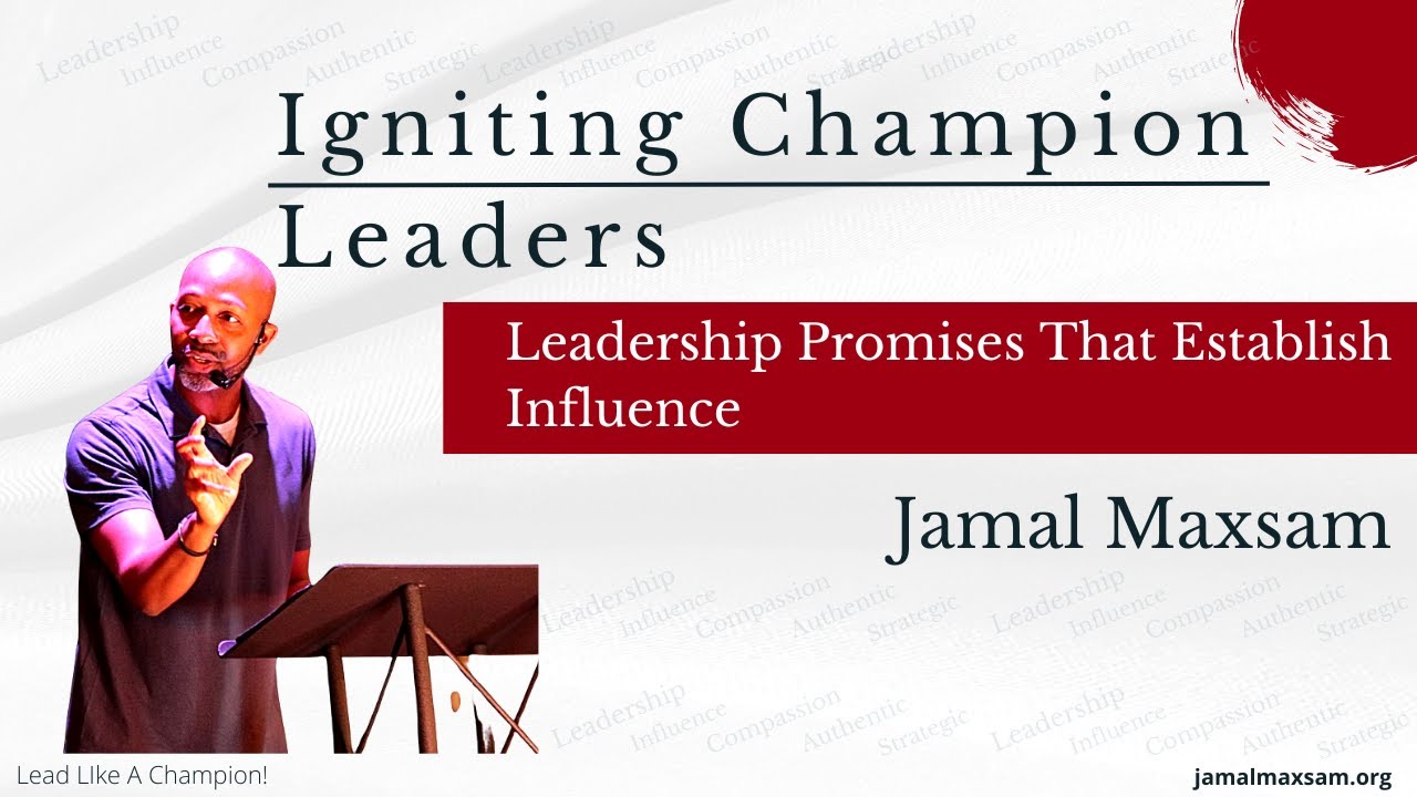 Igniting Champion Leaders Live: Leadership Promises That Establish ...