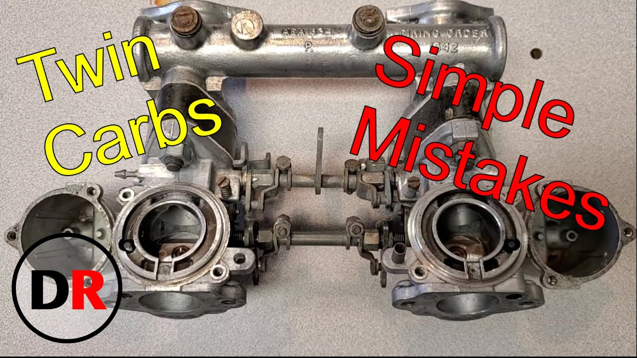 Common Mistakes when setting up Twin Carbs for a Mini - YouTube