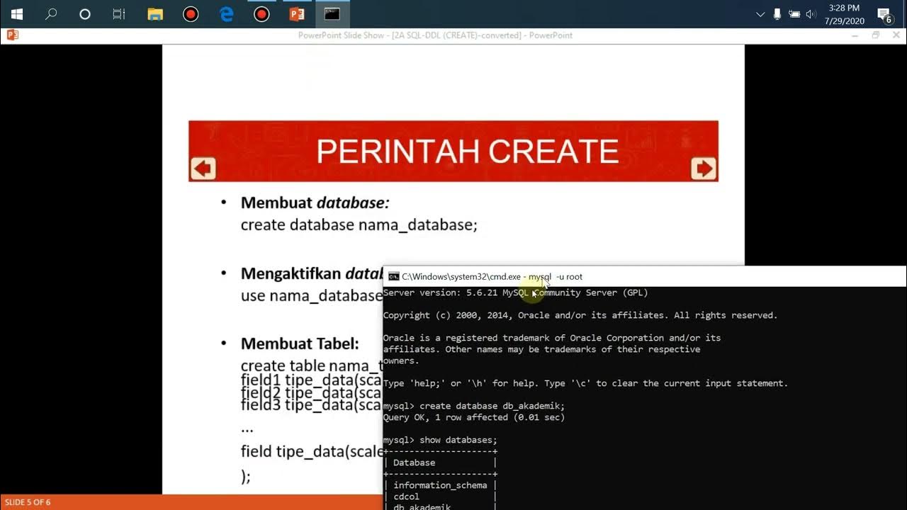 sql ddl create - YouTube