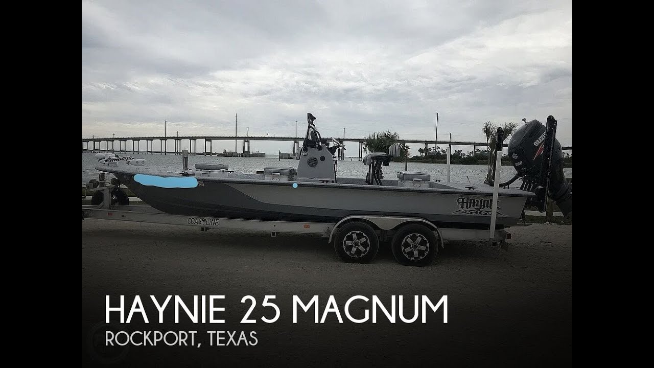 [SOLD] Used 2016 Haynie 25 Magnum in Rockport, Texas - YouTube