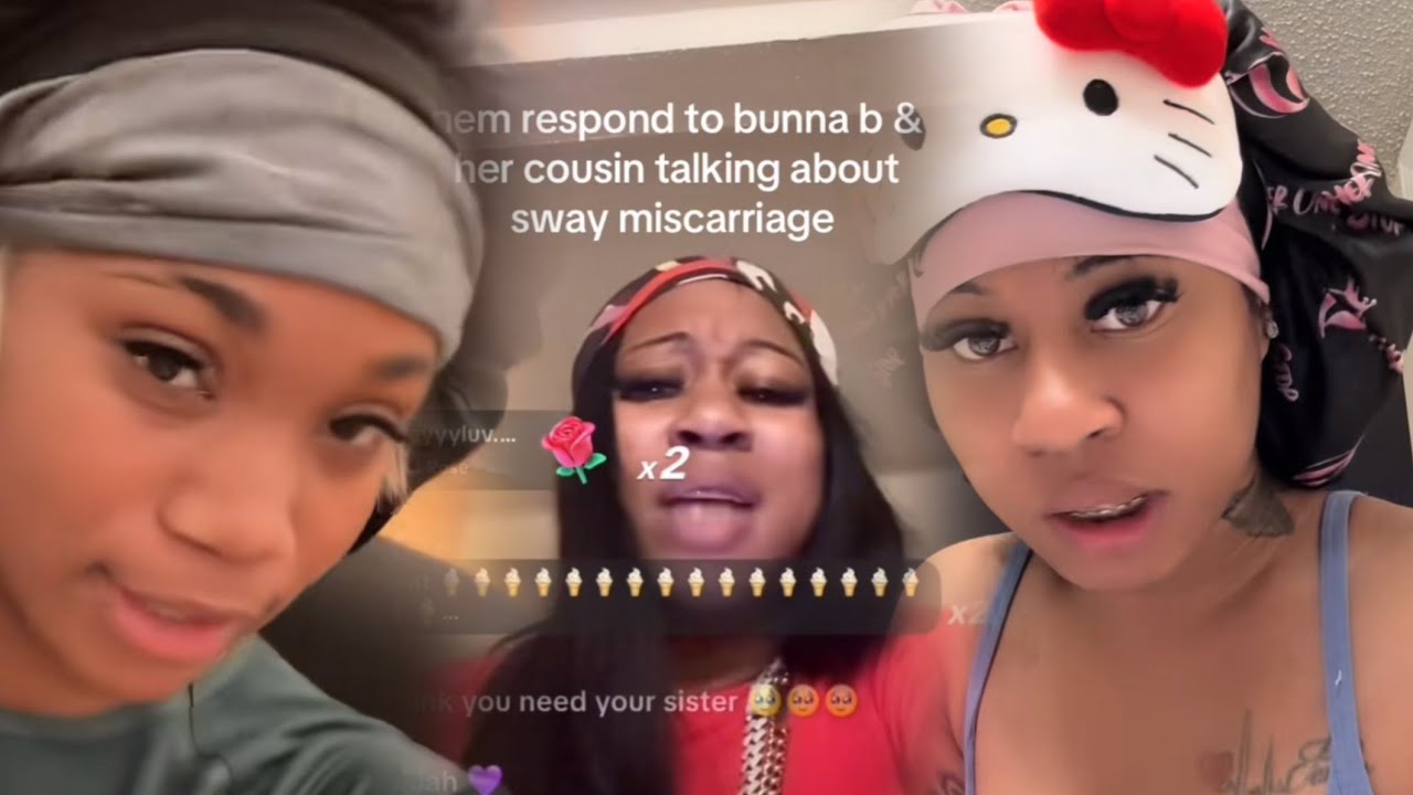 Nem CRASHES OUT on Live‼️ Bunna B & Her Cousin REACT in Real Time 😳 ...